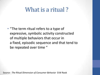 Myths and rituals charlotte&chloe | PPTX