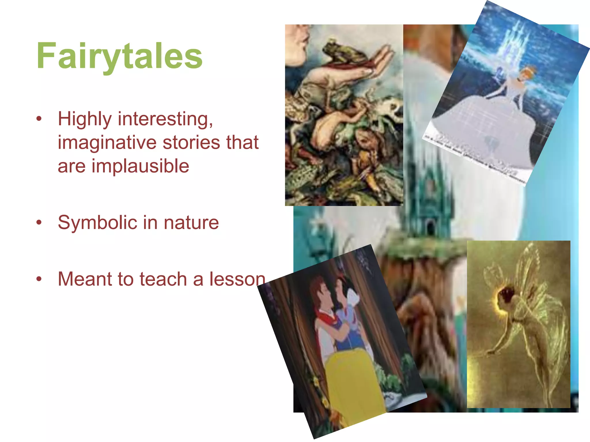 Introduction to Myths, Fables & Fairy Tales | PPTX