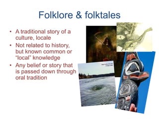 Introduction to Myths, Fables & Fairy Tales | PPTX