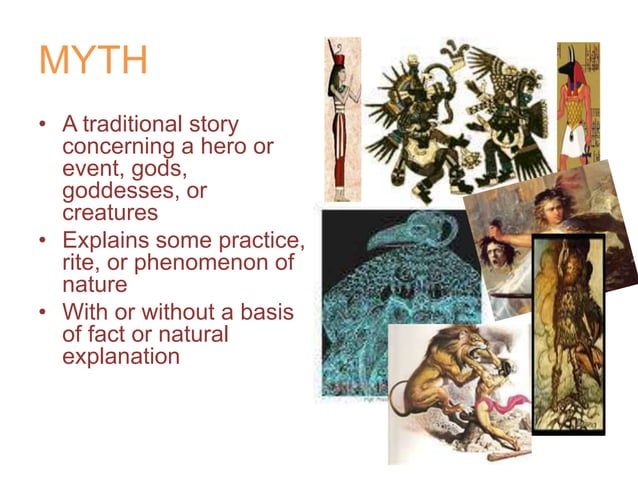 Introduction to Myths, Fables & Fairy Tales | PPTX | Religion ...