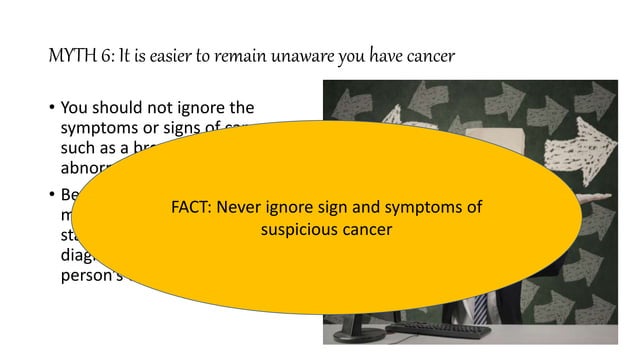 Myths & facts about cancer | PPTX