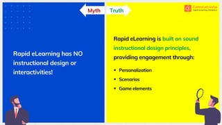 5 Myths About Rapid eLearning Implementation: Busted! | PPT