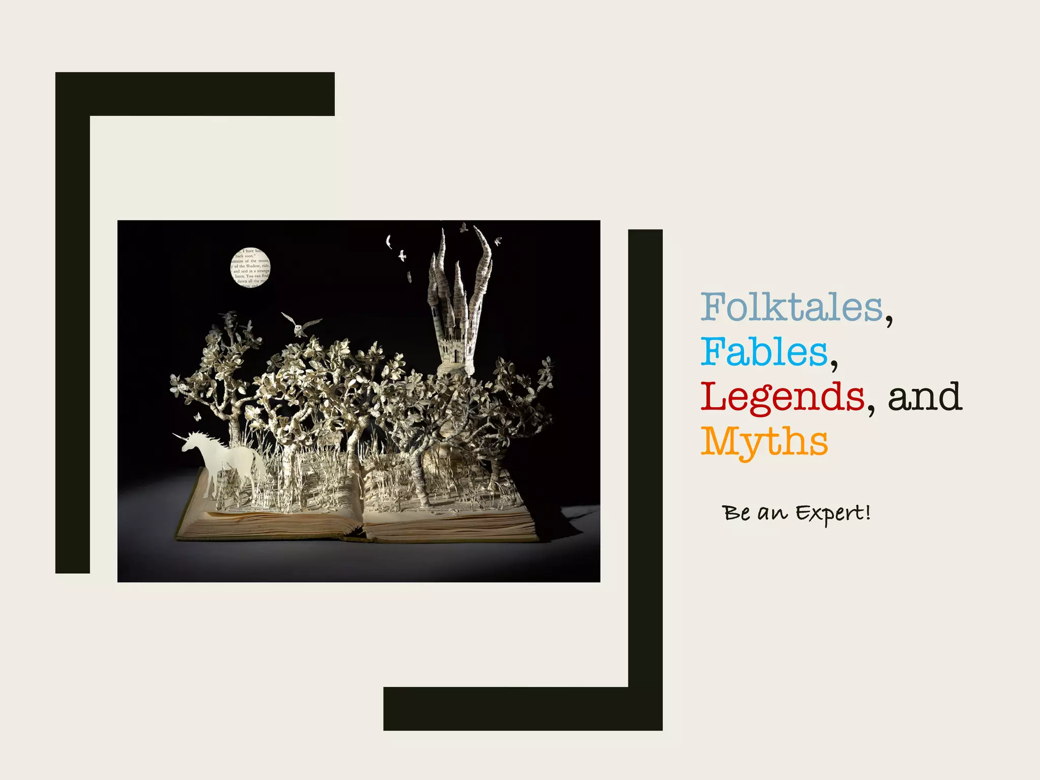 Myths, folktales, legends, and fables | PDF