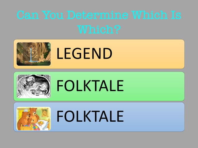 Myths, folktales, legends, and fables | PDF