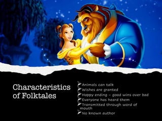 Myths, folktales, legends, and fables | PDF