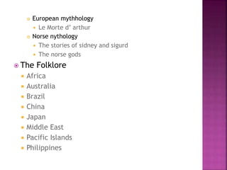 Myths_LegendsandFolktales.ppt