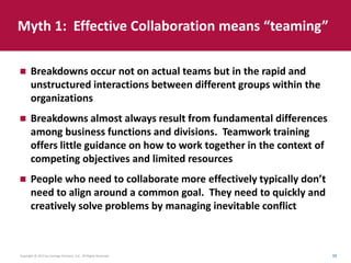 Myths of Collaboration | PDF
