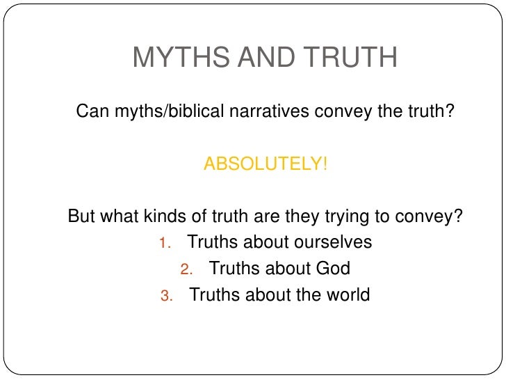Fact, Myth, and Truth AND Re-membering slides
