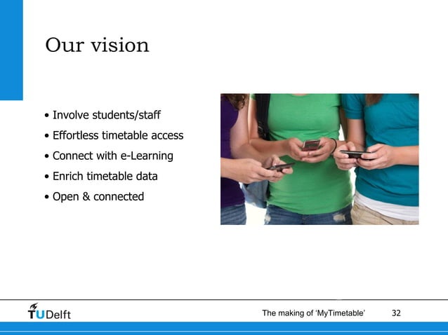 MyTimetable web interface for Syllabus Plus, Scientia User Conference ...