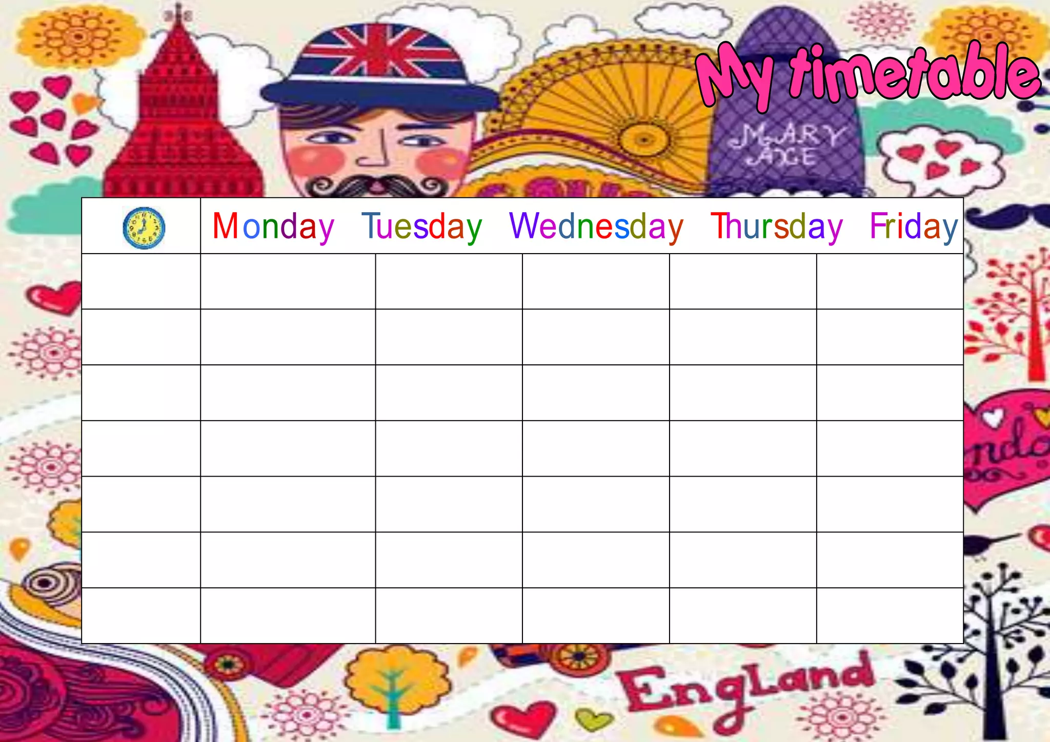 My Timetable.doc | Sports