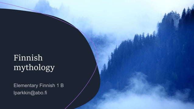 Finnish mythology | PPT
