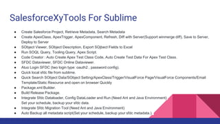 My tools for sfdc developer | PPT