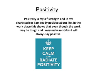 My top 5 strengths | PPTX