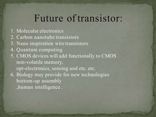 Based on transistor | PPT