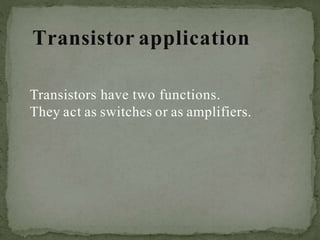 Based on transistor | PPT
