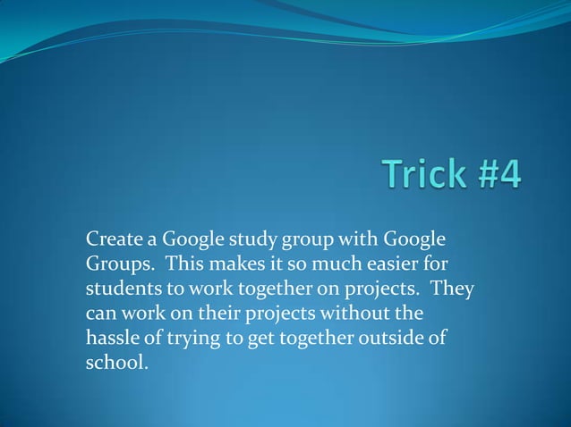 My Top Ten Google Tricks | PPTX