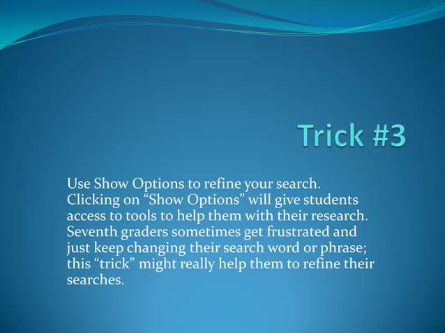 My Top Ten Google Tricks | PPTX