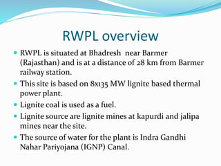 Raj WestPower Limited (JSW Energy Limited) | PPTX