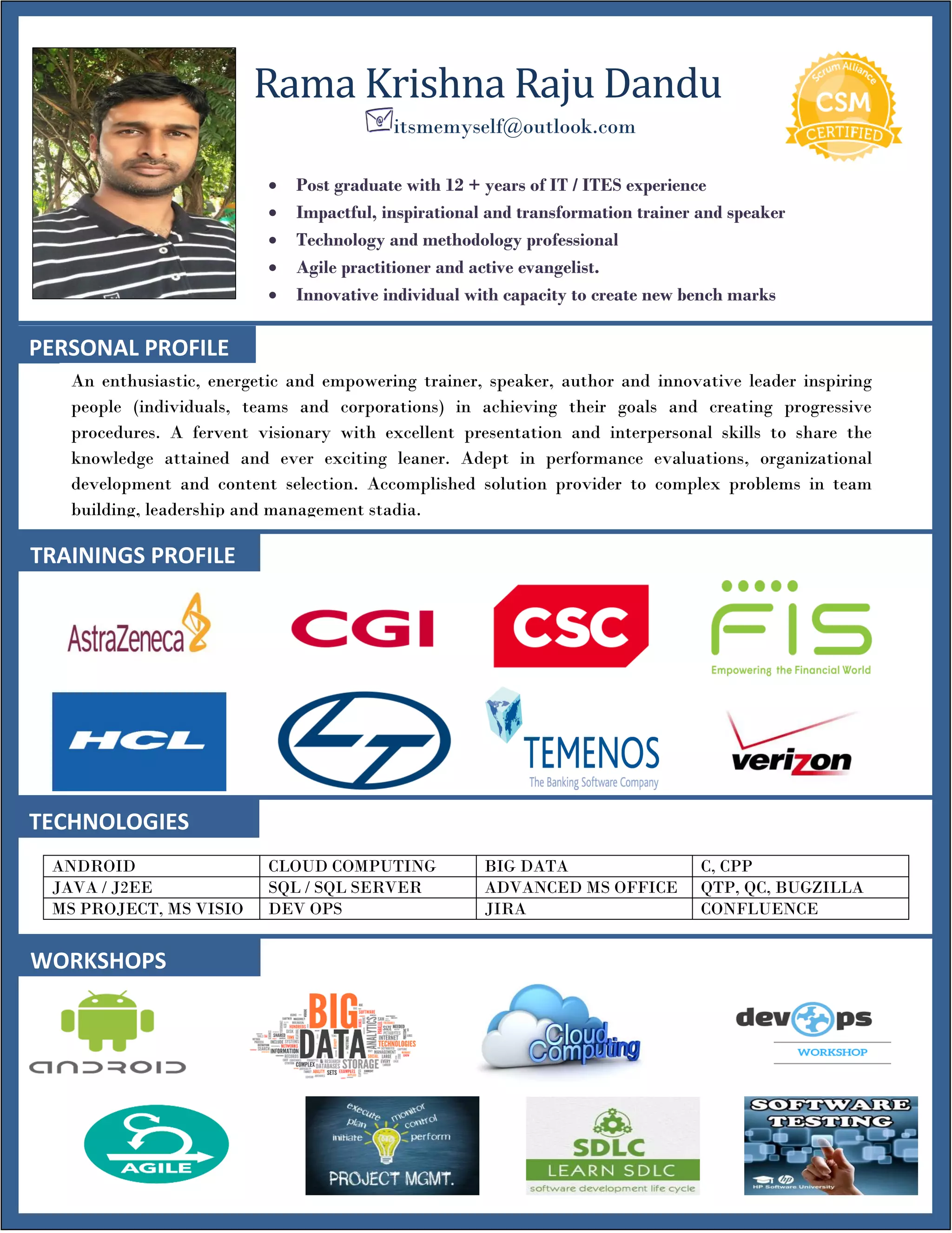 Single Page profile | PDF