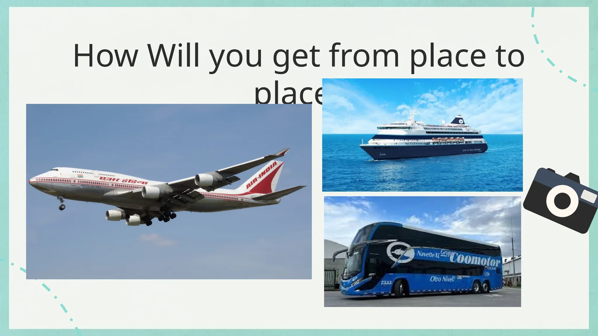 My Travel Planner example cambridge institute | PPT