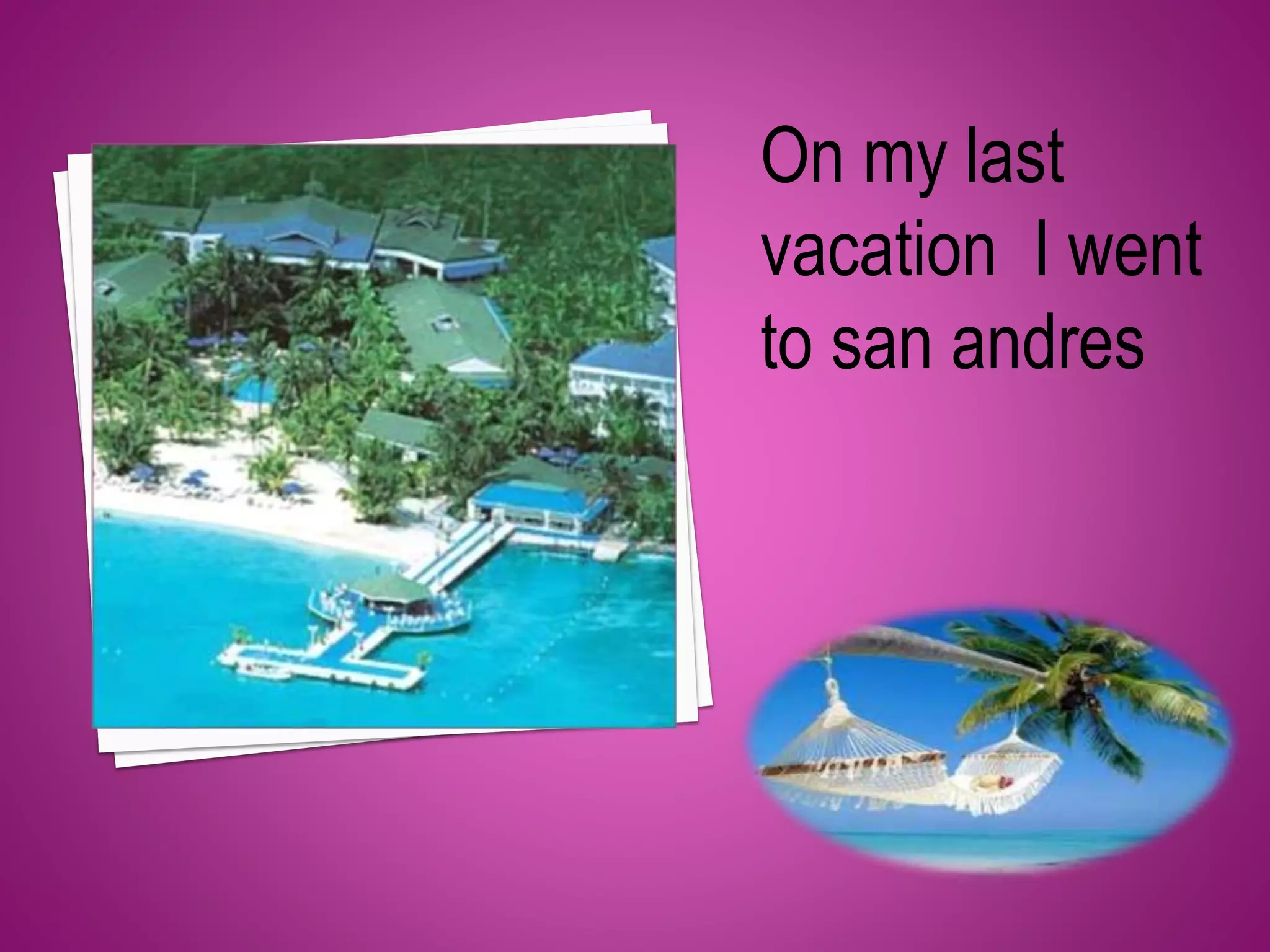 My vacation | PPTX