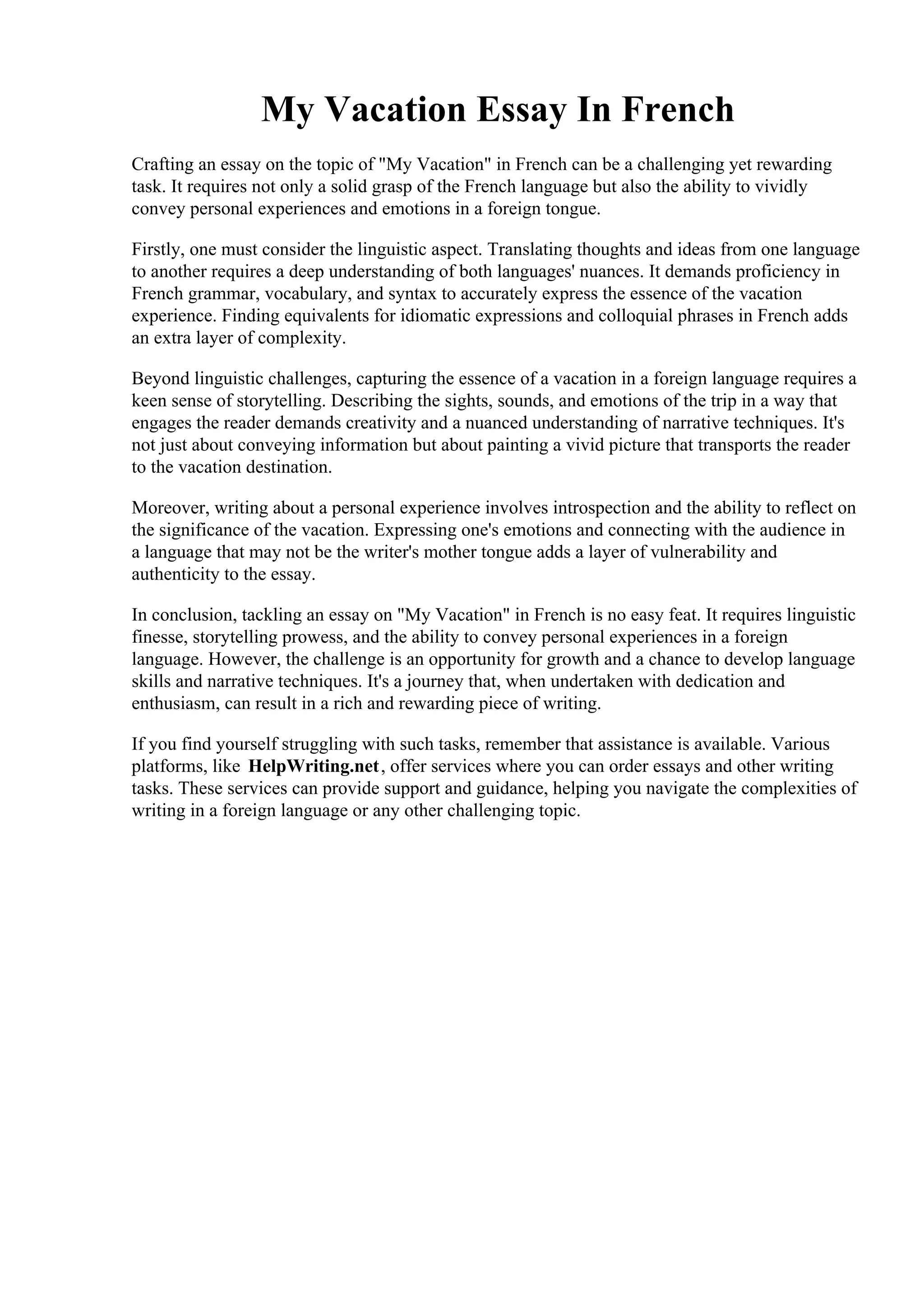 My Vacation Essay In French.pdf