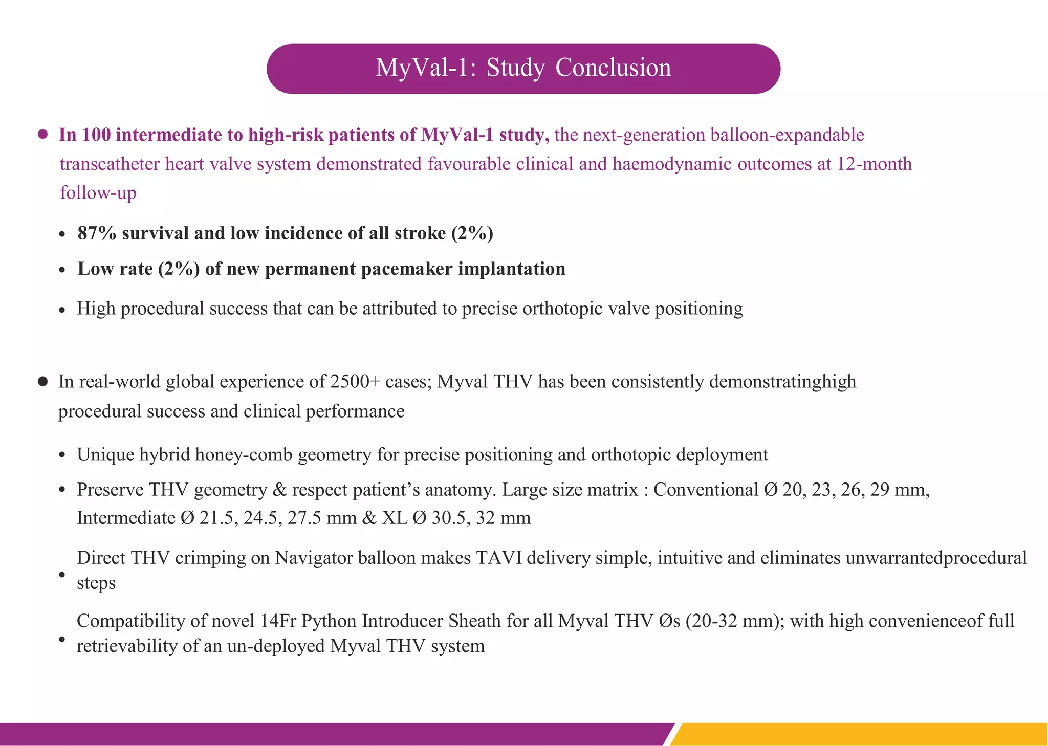 Myval THV Transcatheter Heart Valve by Meril Life | PDF