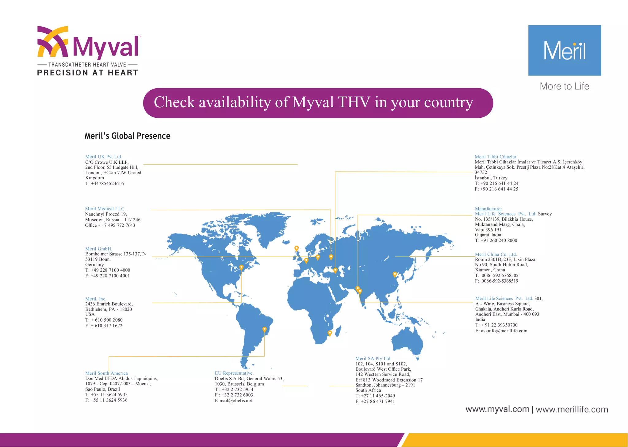Myval THV Transcatheter Heart Valve by Meril Life | PDF