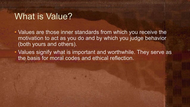 My value | PPT