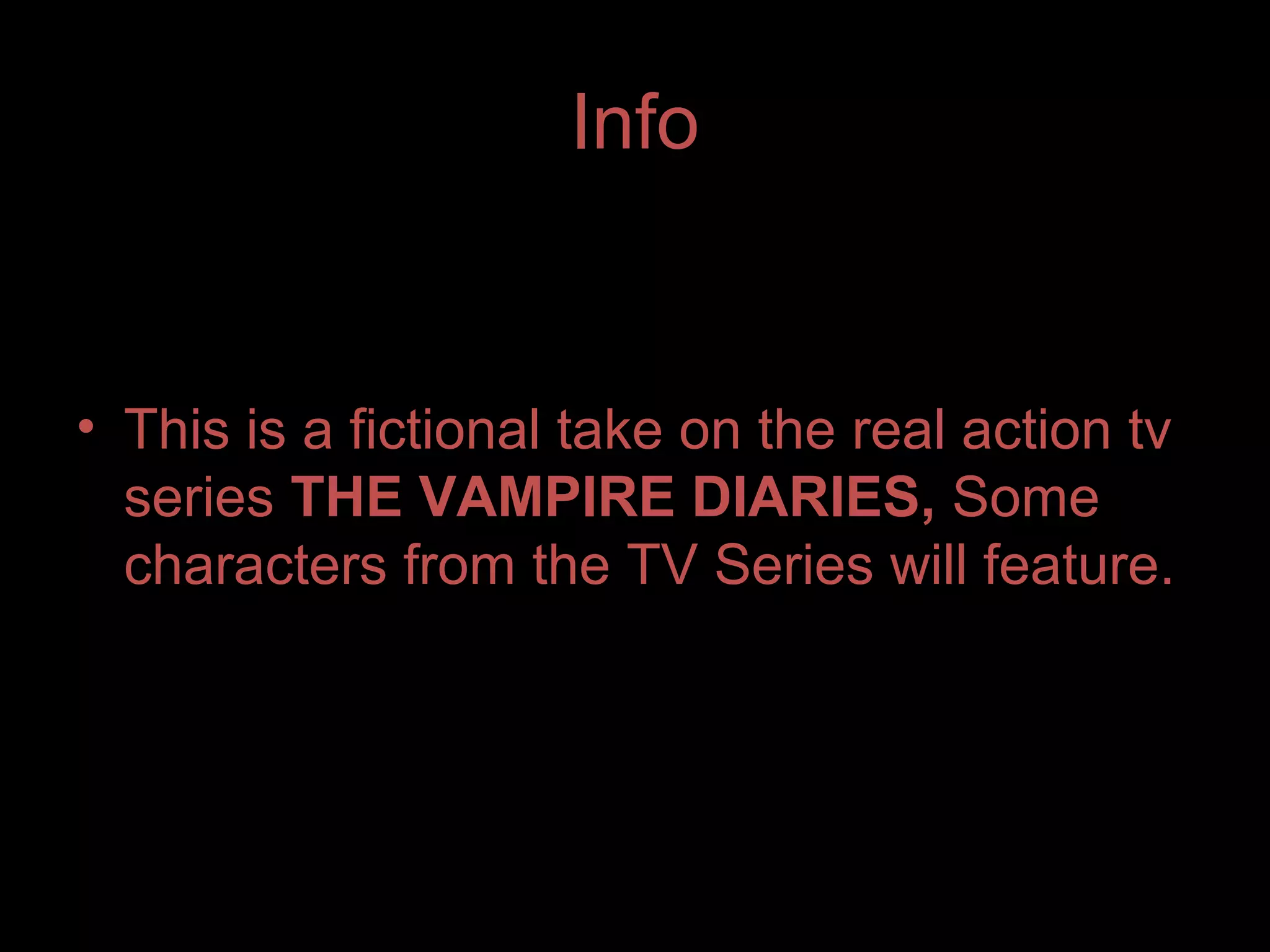 My Vampire Diaries | PPT