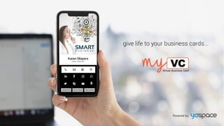 myVC - An Interactive Virtual business card solution | PPT