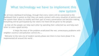 My vision about the future system explained | PPT