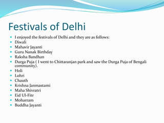 My Visit to Delhi - Capital of India - Travel Guide Pratanu Banerjee | PPTX