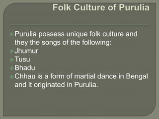 My Visit to Jhargram and Purulia in West Bengal, India | PPT