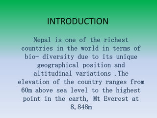My visit to nepal | PPTX