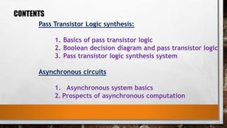 Low Power VLSI Desgin | PPT