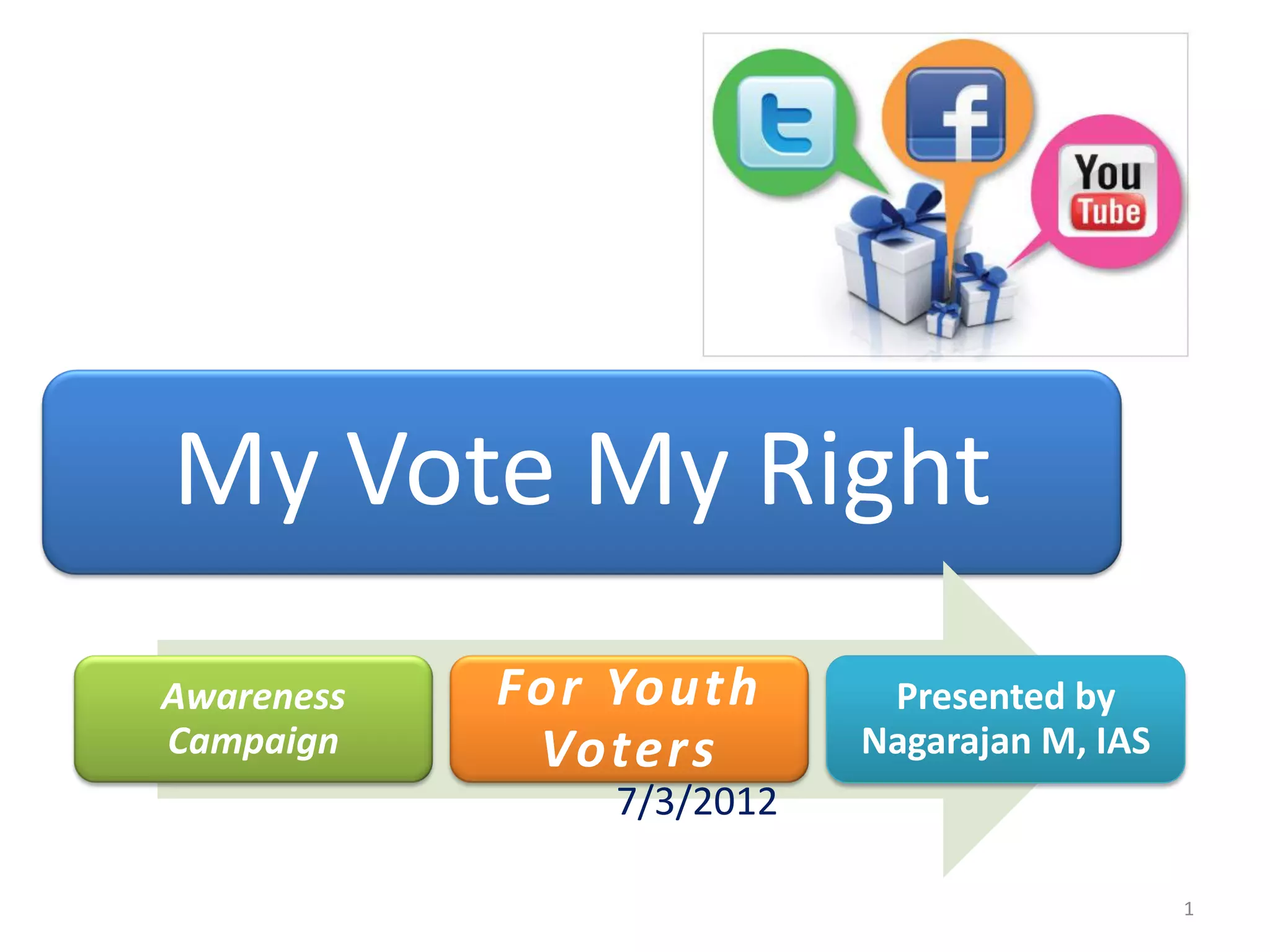 My Vote My Right Campaign | PDF