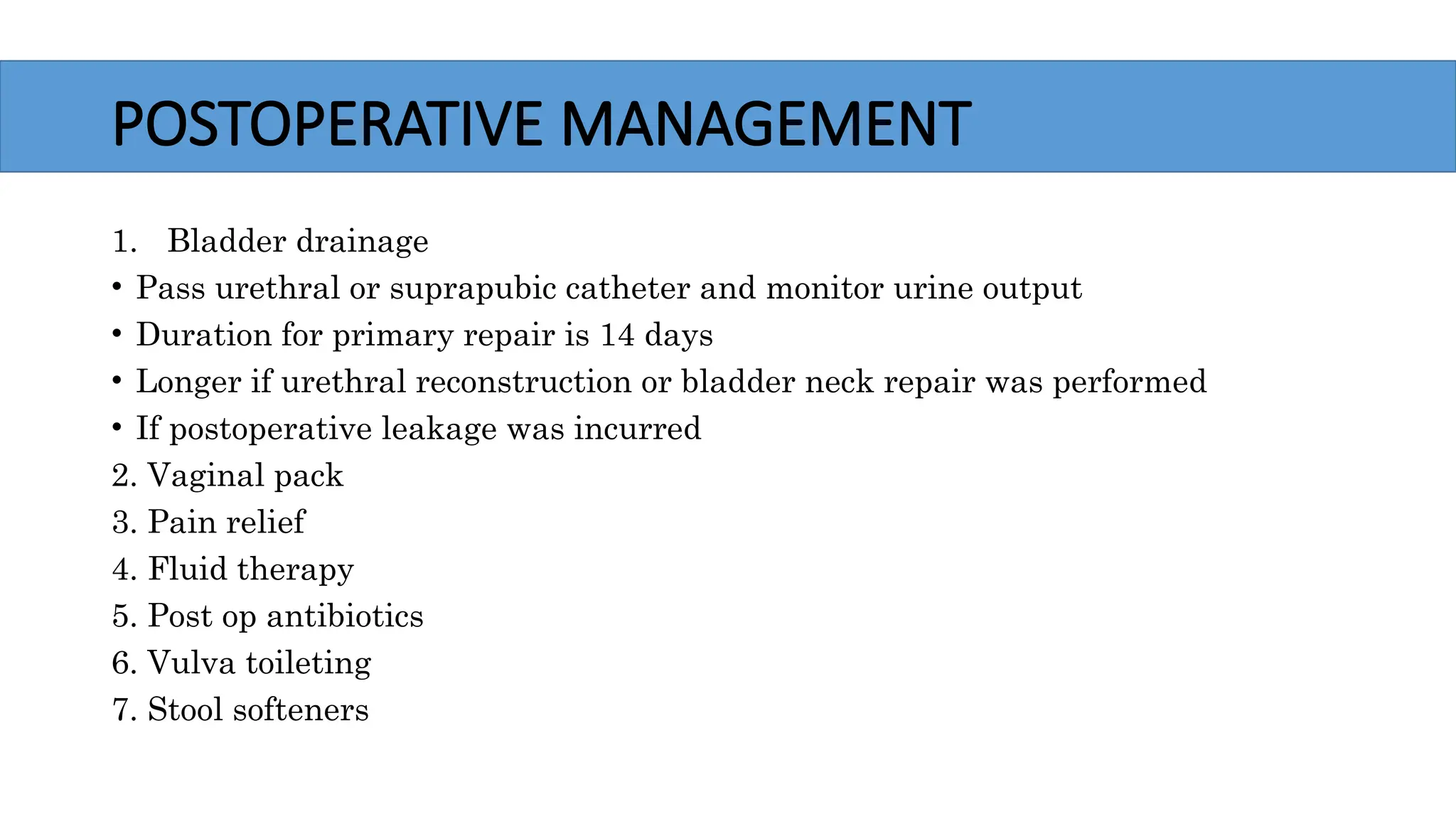 Classification of vesicovaginal fistulas | PPT