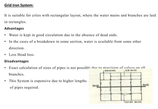 Water Supply System for Town and Building | PPT
