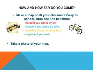 My way to school | PPT