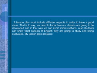 My web based lesson plan | PPT | Web Development | Internet