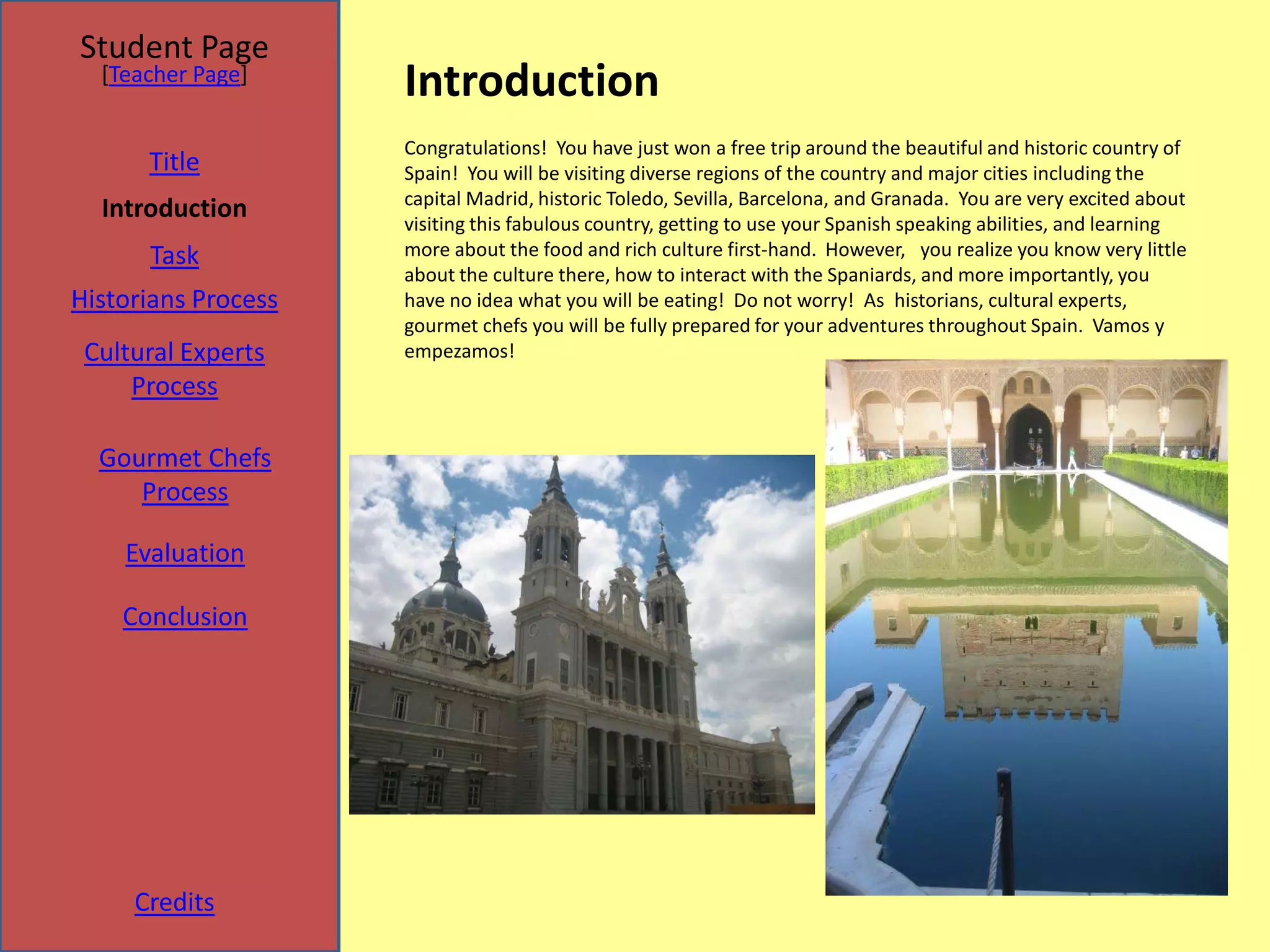 WebQuest for Spanish | PDF