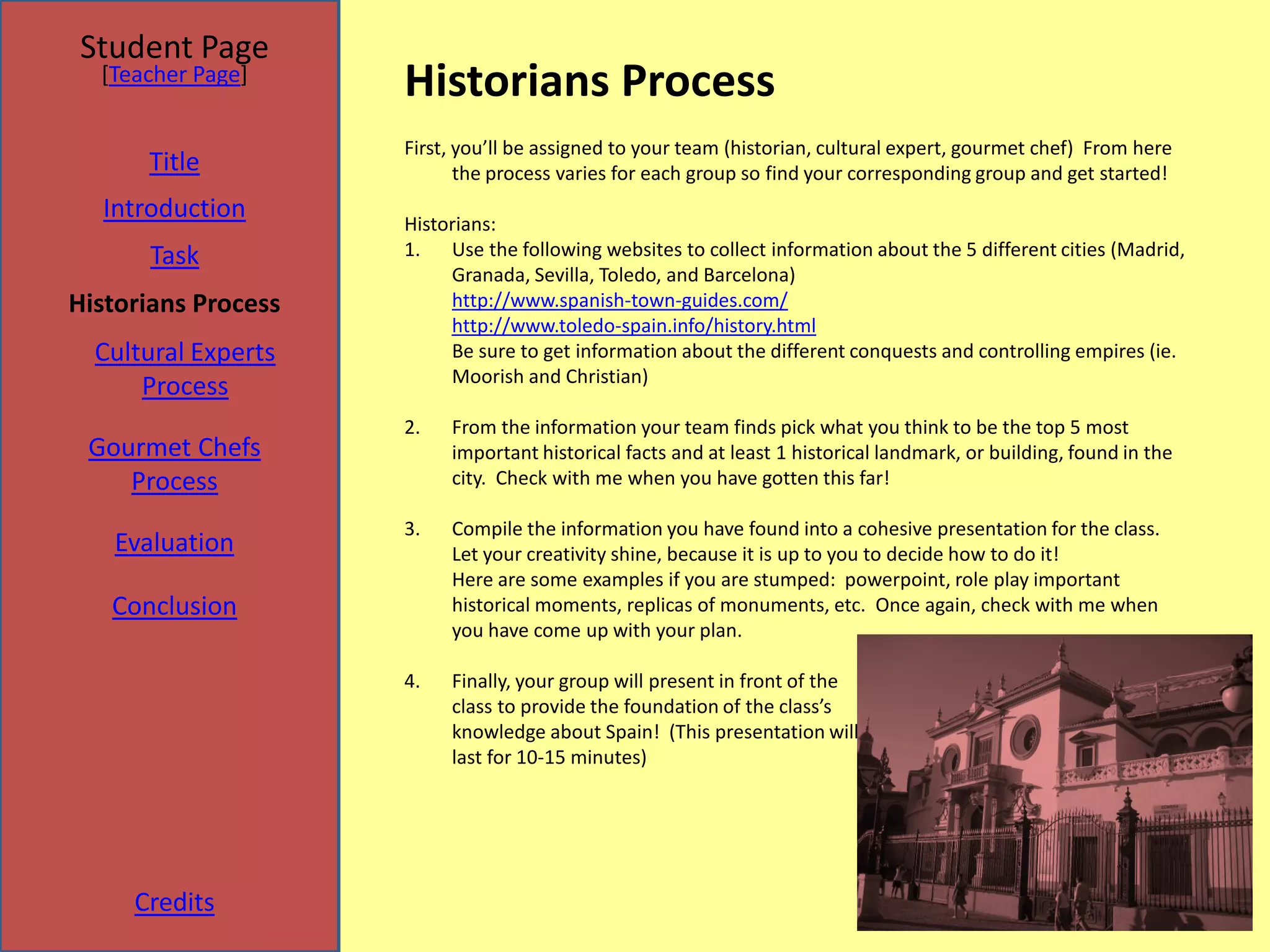 WebQuest for Spanish | PDF