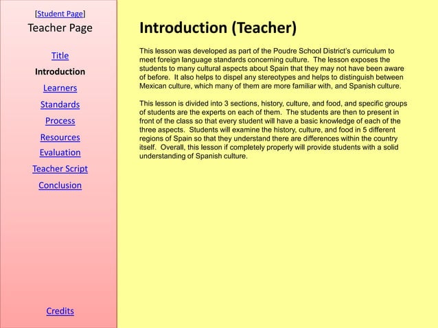 WebQuest for Spanish | PDF