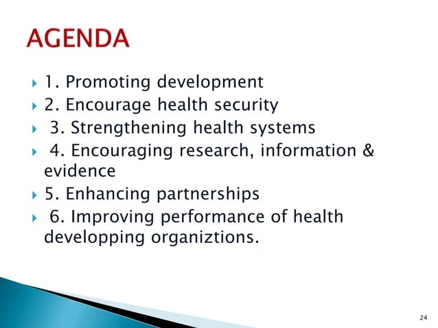 WHO ppt. | PPTX | Infectious Diseases | Diseases and Conditions