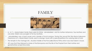 The Childhood class 10president A. P. J. Abdul Kalam from “Wings of ...