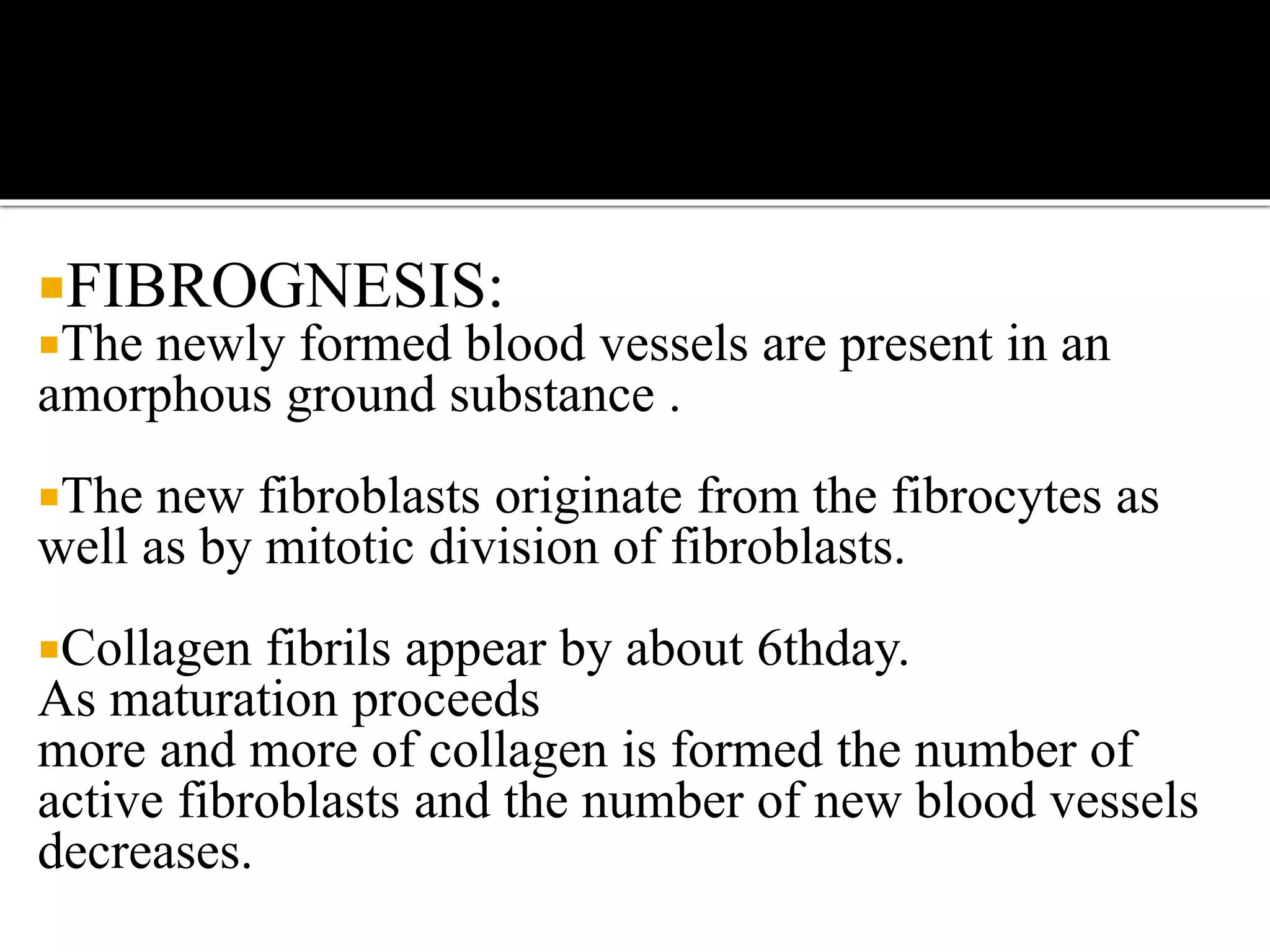 WOUND HEALING AND ENDODONTICS | PPTX