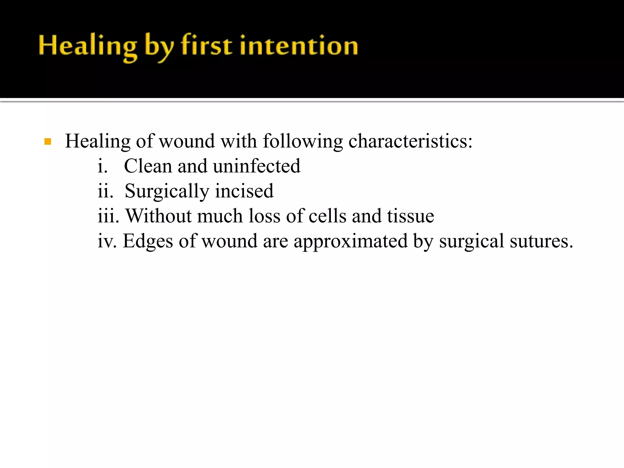 WOUND HEALING AND ENDODONTICS | PPTX