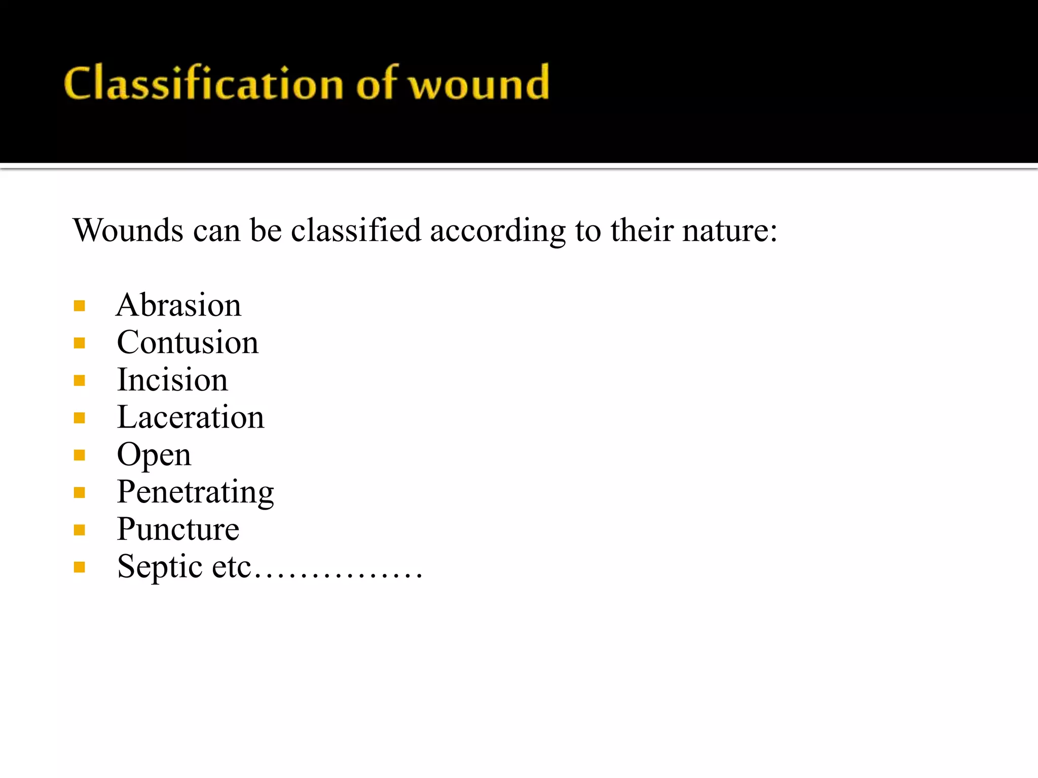 WOUND HEALING AND ENDODONTICS | PPTX