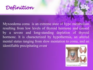 Management of Myxedema coma | PDF